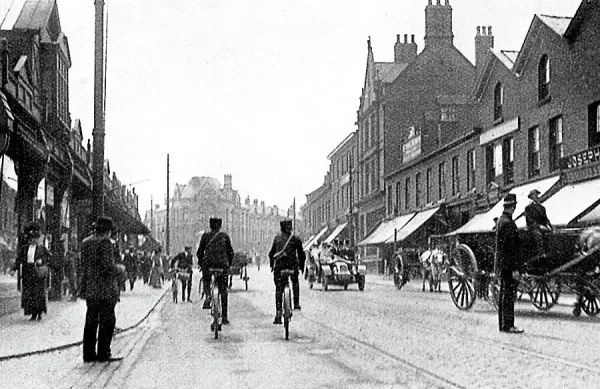 Altrincham Railway Street early 1900s Our beautiful Wall Art and Photo ...
