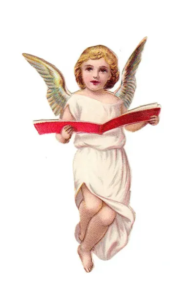 Victorian Angel Clip Art