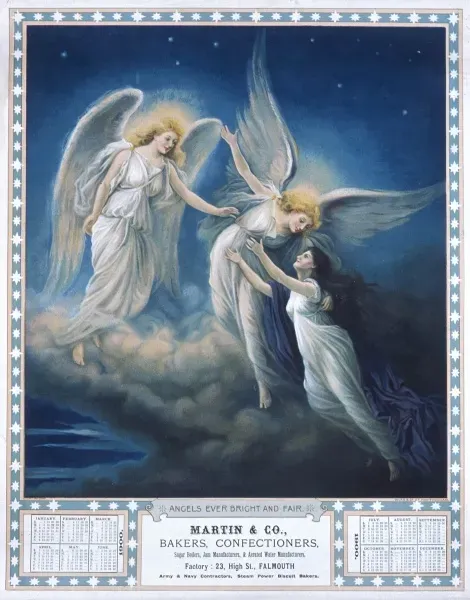 Guardian Angel Paintings Guardian Angel Art" Canvas Print For Sale By