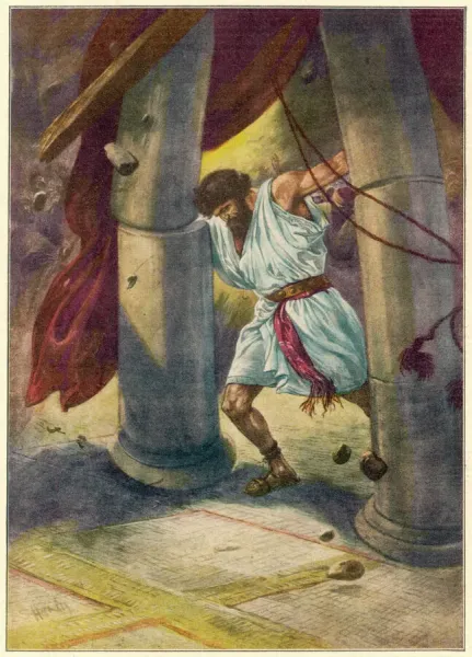 Samson Bible Pillars Samson Teaches Us Why Trust Is The Foundation Of