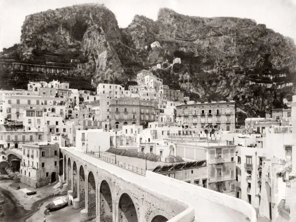c. 1890s Italy the town of Atrani Our beautiful Wall Art and Photo ...