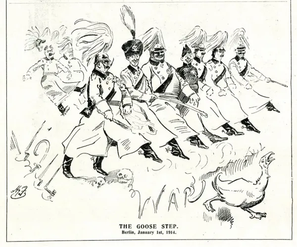 Goose Stepping Ww1