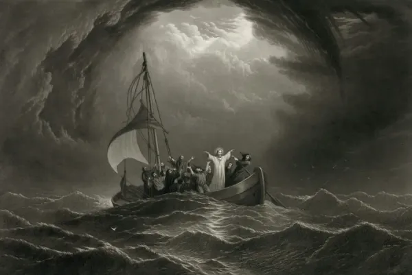 Tempest Christian Wallpapers Jesus Stilling The Storm Hi Res Stock