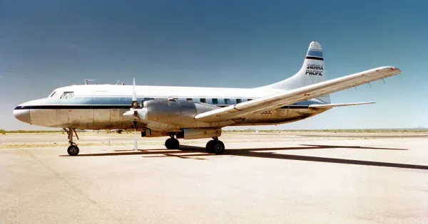 Convair 580 Drawing