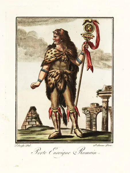 Roman Standard Bearer Fight For Glory 017 Roman Legion Standard Bearer