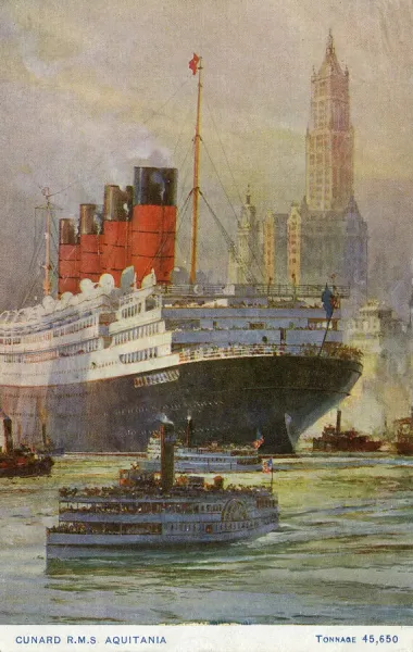 Rms Aquitania Interior
