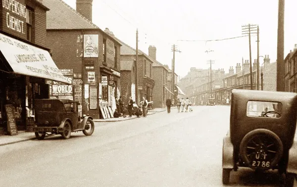 Doncaster Road, Denaby Main early 1900s Our beautiful Wall Art and ...