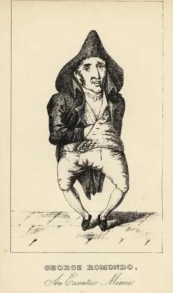 Jigsaw Puzzle of George Romondo, an eccentric mimic