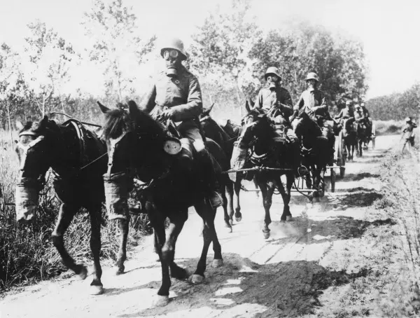 Jigsaw Puzzle of German transport WWI - Media Storehouse