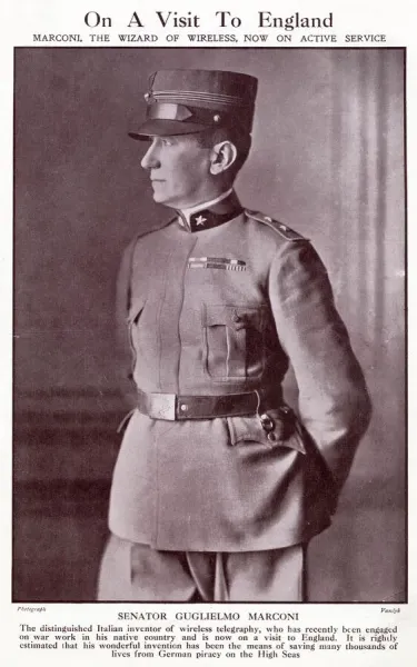 Guglielmo Marconi In Army