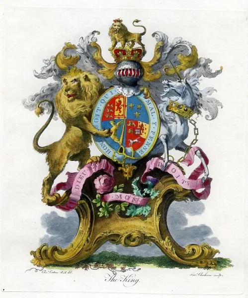 Heraldry The King Our beautiful Wall Art and Photo Gifts include Framed ...
