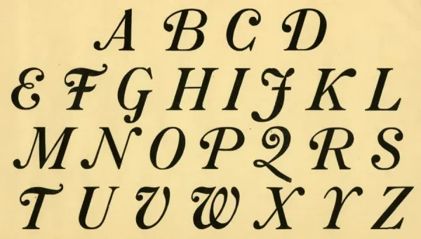 Italic Print