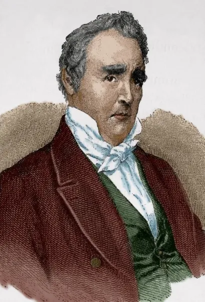 James Buchanan (1791-1868). Colored engraving Our beautiful Wall Art ...