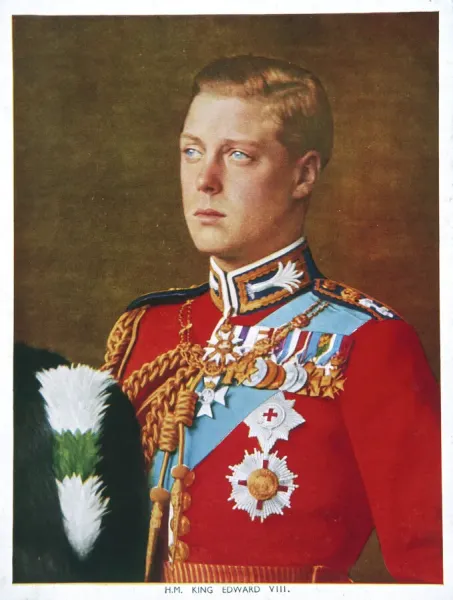 Edward Viii Portrait Bonhams : English School, Early 20th Century