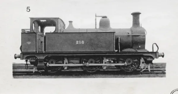 Dampflok Nr. 218, Dreikuppel-Tanklokomotive Unsere schönen Wandkunst ...