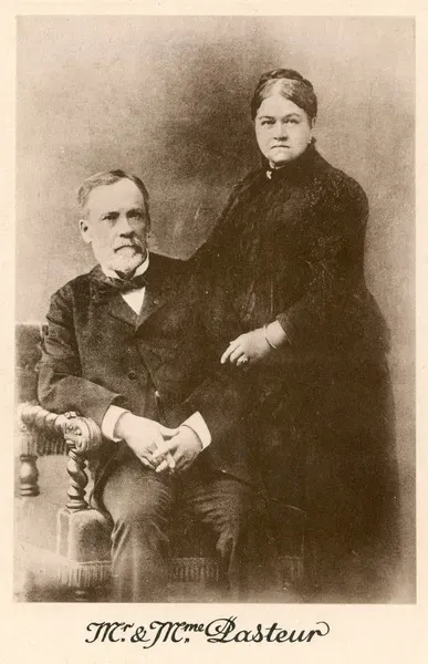 Jigsaw Puzzle of Louis Pasteur & Wife - Media Storehouse