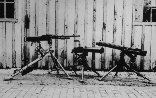 Machine Gun Ww1 Drawing Vickers Machine Gun Wikipedia