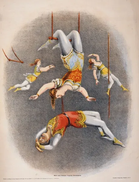 Trapeze Circus Girl
