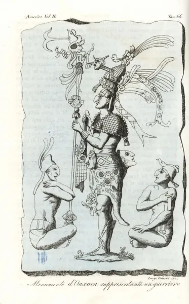 Ancient Aztec Warrior Art