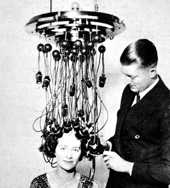 Electric Permanent Wave Machine