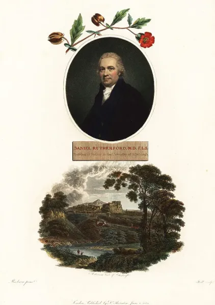 Porträt von Daniel Rutherford, Botaniker Unsere schönen Wandkunst- und ...