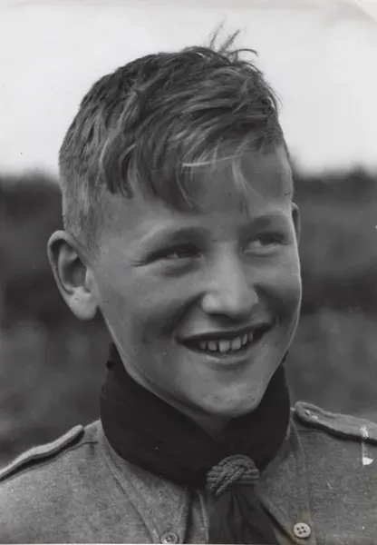 Portrait of a Dutch boy scout, Holland Our beautiful Wall Art and Photo ...