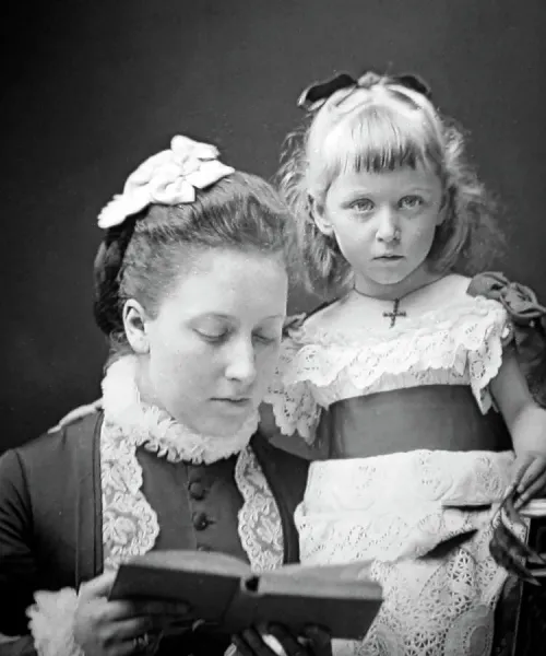 Princess Helena and her daughter Princess Marie Louise