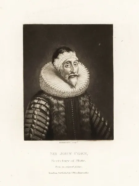 Herr Johann Koke, Geheimsekretär des Königs Karl I