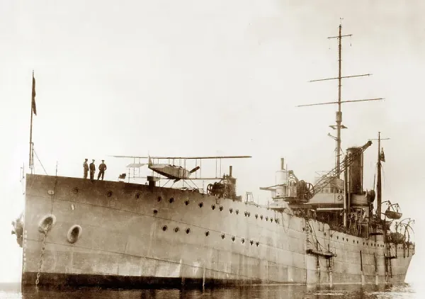 Sopwith 807 biplane on HMS Ark Royal Our beautiful Wall Art and Photo ...