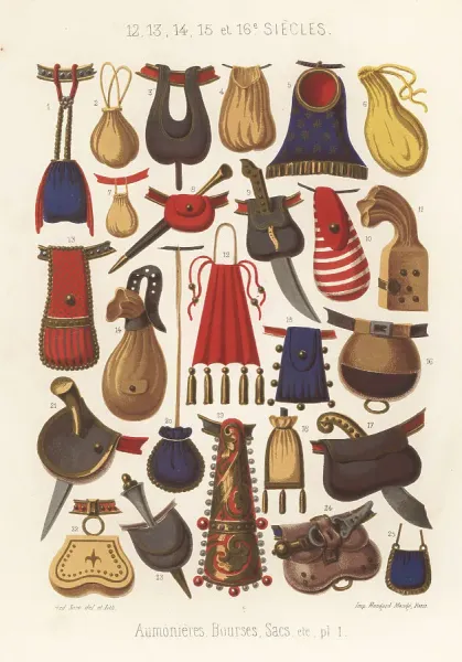 Types of bags, purses, almoner bag Our beautiful Wall Art and Photo ...