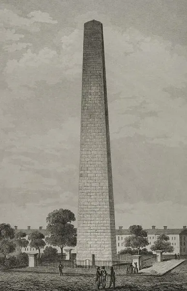 United States, Boston. The Monument at Bunker Hill