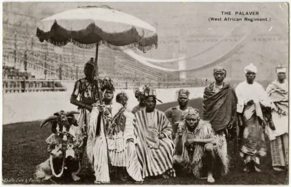 The West African Regiment (W. A. R. ) Native African Corps