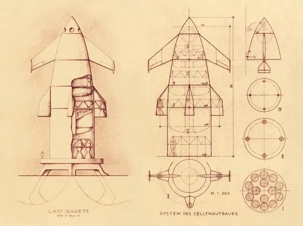 Space Shuttle Technical Drawings