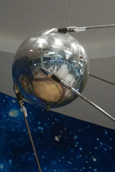 Sputnik model in Baikonur museum Our beautiful Wall Art and Photo Gifts ...