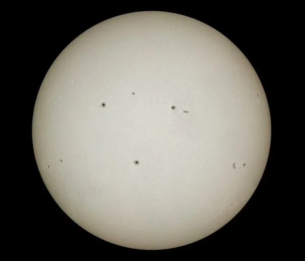 Sunspots on the surface of the Sun Our beautiful Wall Art and Photo ...