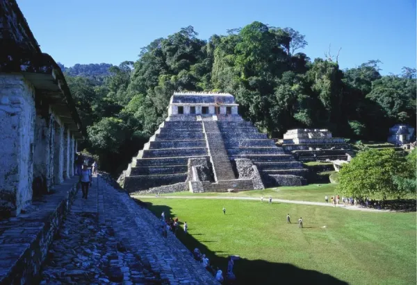 Temple of Inscriptions, Palenque Ruins Our beautiful Wall Art and Photo ...
