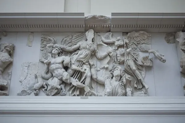 Great Altar Of Zeus And Athena At Pergamon