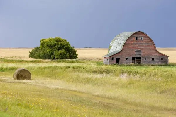 Old Prairie Barn