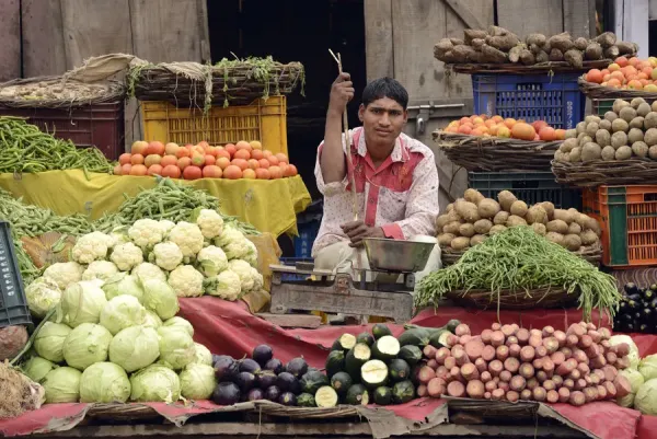 Indian Market Stall