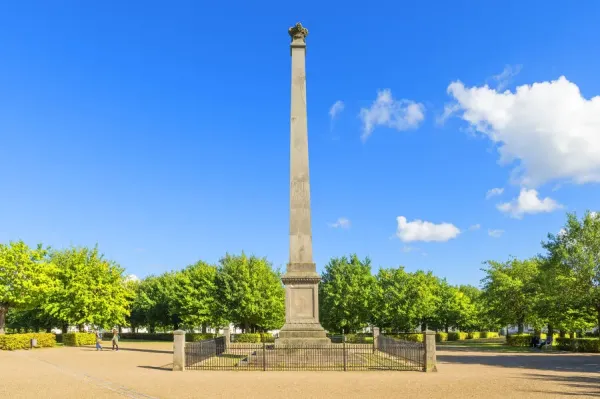Obelisk at the Circus of Putbus, Rugen, Germany Our beautiful Wall Art ...