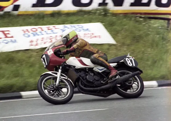 Kolín Beván (Yamaha) 1981 Formel-3-TT Unsere schönen Wandkunst- und ...