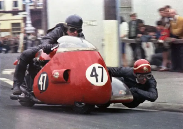Roy Hanks & Fred Holden (BSA) 1966 Sidecar TT Our beautiful Wall Art ...