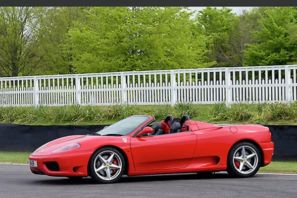 2003 Ferrari 360 Spider Red