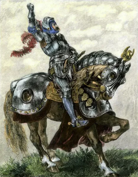 Medieval Knight Drawings