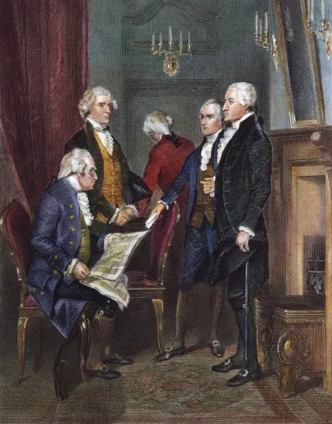 George Washington And His Cabinet