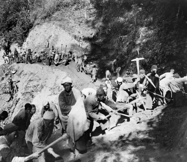 CHINA: BURMA ROAD, 1944 Our beautiful Wall Art and Photo Gifts include ...