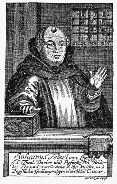 JOHANN TETZEL (1465-1519). German Dominican monk Our beautiful Wall Art ...