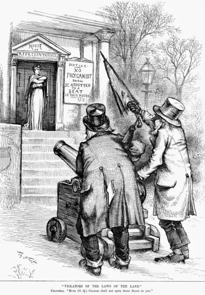 Mormon Political Cartoons
