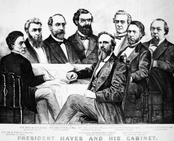 President Rutherford B Hayes