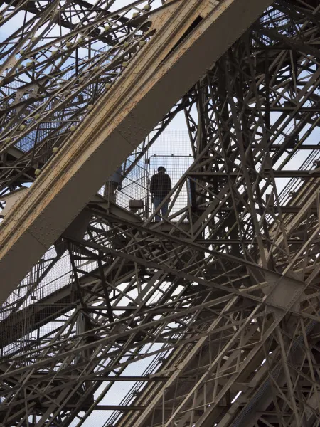 Climbing the Eiffel Tower Our beautiful Wall Art and Photo Gifts ... Climbing the Eiffel Tower Our beautiful Wall Art and Photo Gifts ...